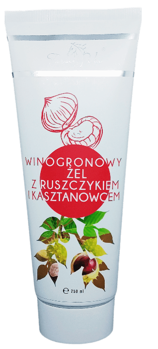 Winogronowy żel z ruszczykiem i kasztanowcem Farm-Vix, 250 ml | Marki ...